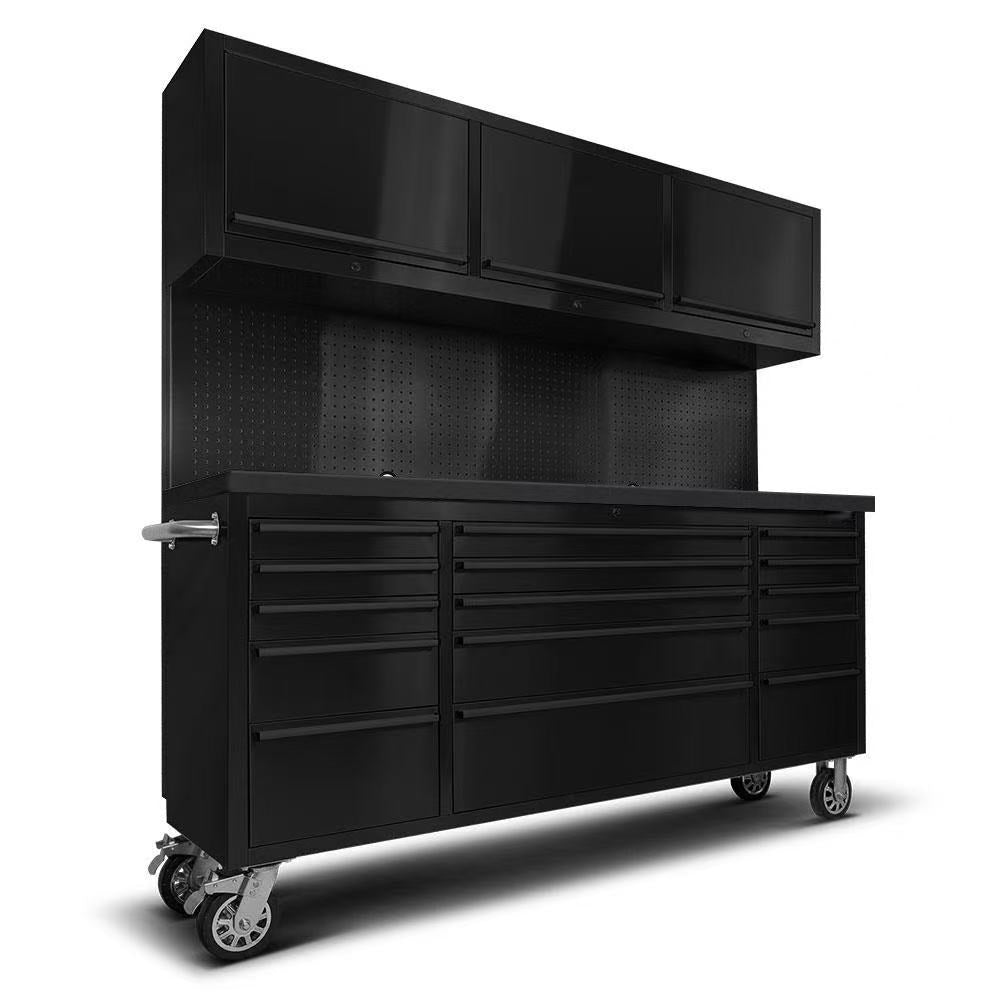 72 Inch Stainless-steel Rolling Workbench with Pegboard – nijibikes